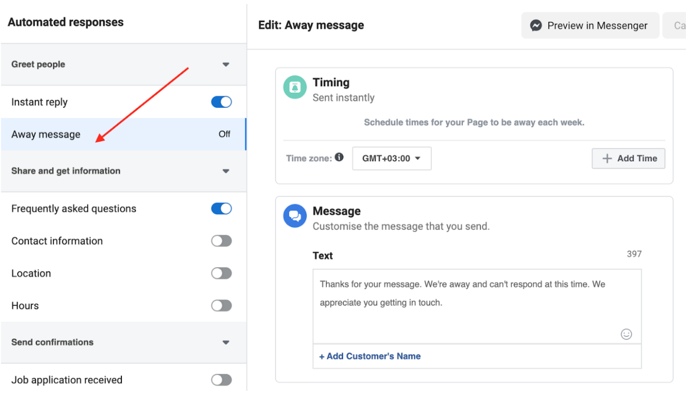 How To Set Up Auto Message On Instagram